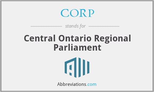 What does CORP stand for?