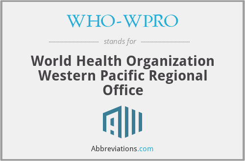 What does WHO-WPRO stand for?