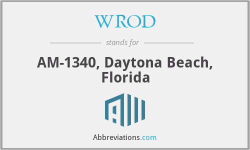 What does WROD stand for?