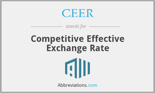 What does CEER stand for?