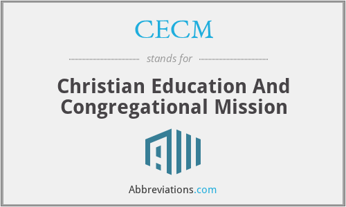 What does CECM stand for?