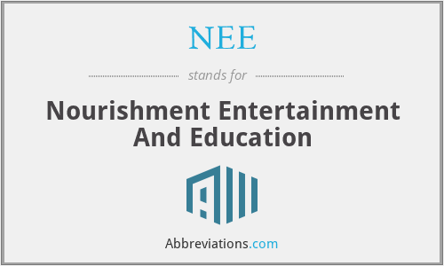 What does NEE stand for?