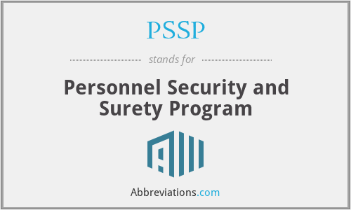 What does PSSP stand for?