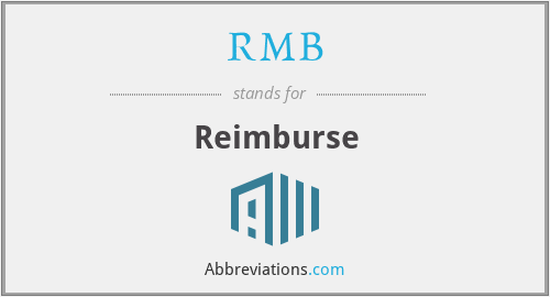 What is the abbreviation for reimburse?