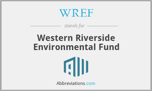 What does WREF stand for?