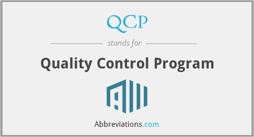 What does QCP stand for?