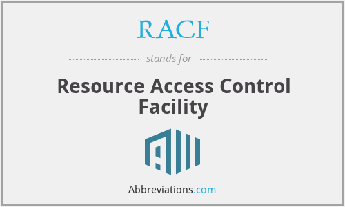What does RACF stand for?