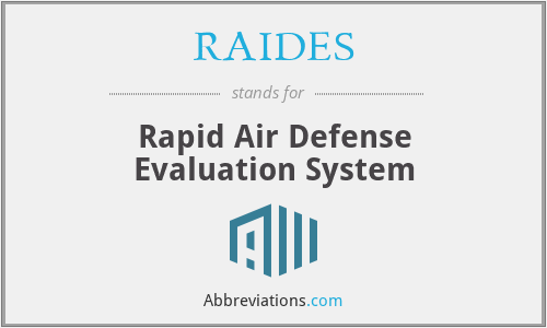What does RAIDES stand for?