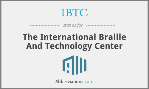What does IBTC stand for?