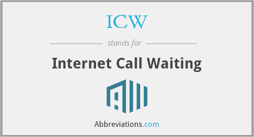 What does ICW stand for?