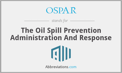 What does OSPAR stand for?