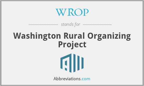 What does WROP stand for?