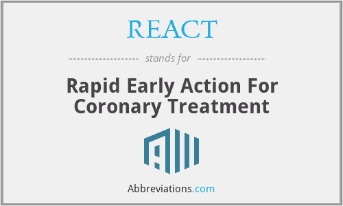 What does REACT stand for?