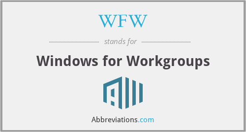 What does WFW stand for?