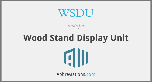 What does WSDU stand for?