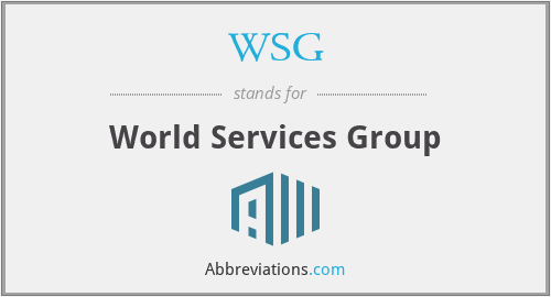 What does WSG stand for?