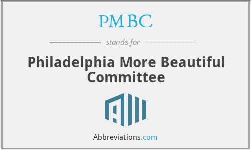 What does PMBC stand for?