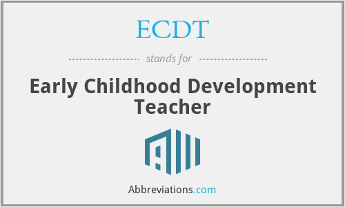 What does ECDT stand for?