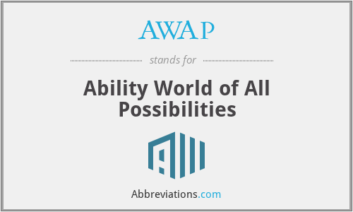 What does AWAP stand for?