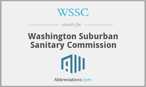 What does WSSC stand for?