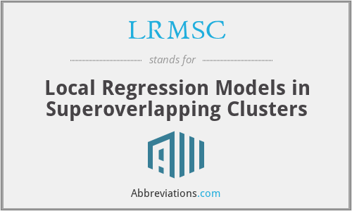 What does LRMSC stand for?