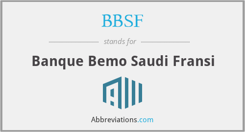 What does BBSF stand for?