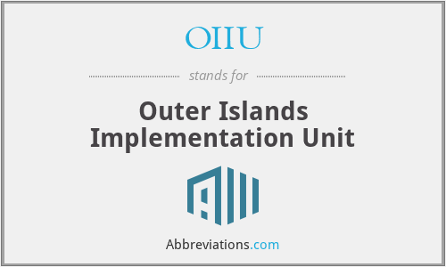What does OIIU stand for?