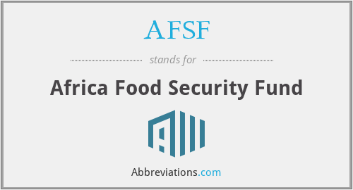 What does AFSF stand for?