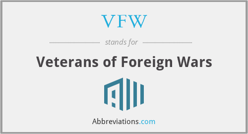 What does VFW stand for?