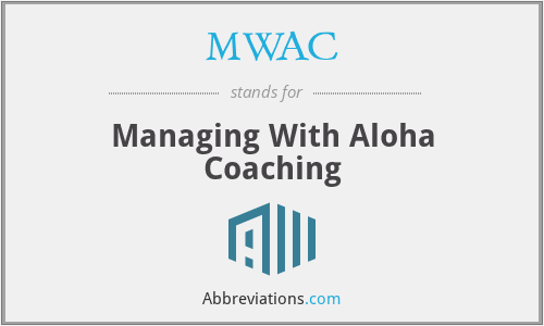 What does MWAC stand for?