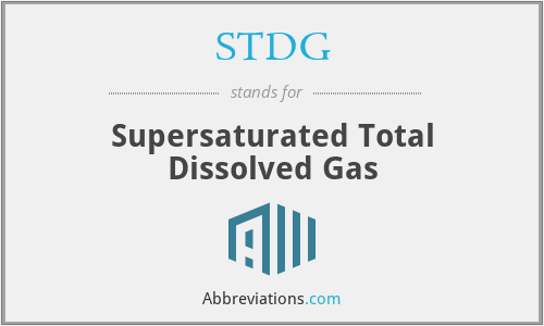 What does STDG stand for?