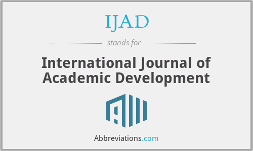 What does IJAD stand for?