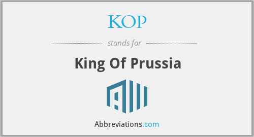 What does KOP stand for?