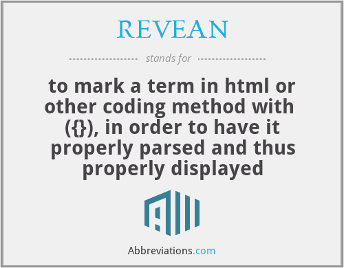 What does REVEAN stand for?