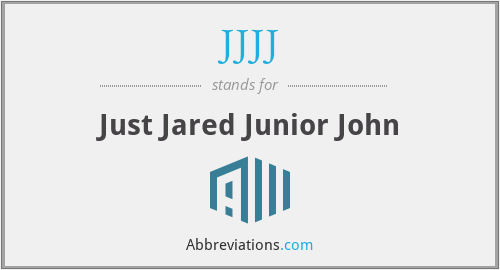 What does JJJJ stand for?