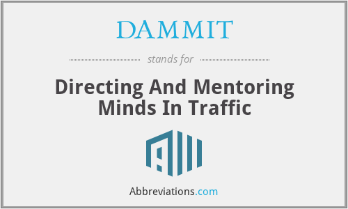 What does DAMMIT stand for?