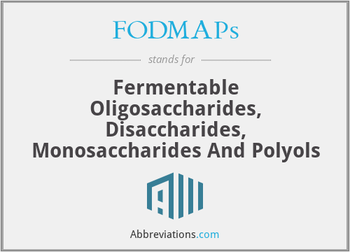 What does FODMAPS stand for?
