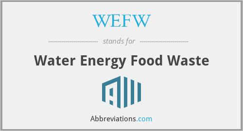 What does WEFW stand for?