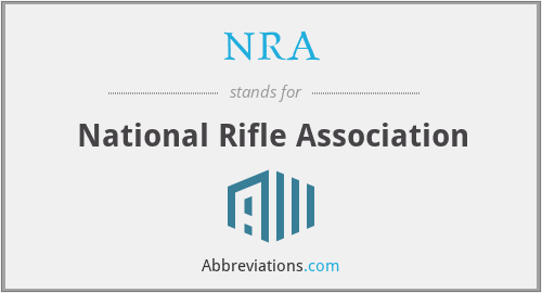 What does NRA stand for?