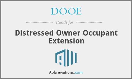 What does DOOE stand for?