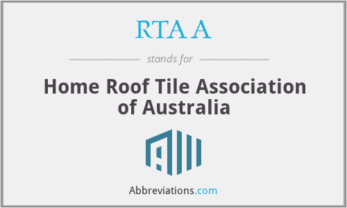 What does RTAA stand for?