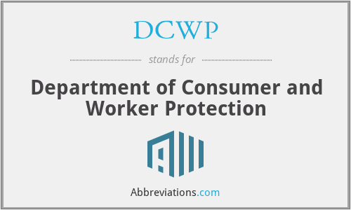 What does DCWP stand for?