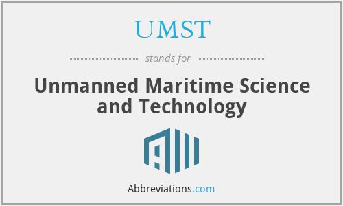 UMST - Unmanned Maritime Science and Technology