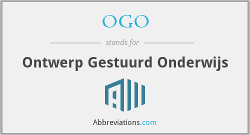 What does OGO stand for?