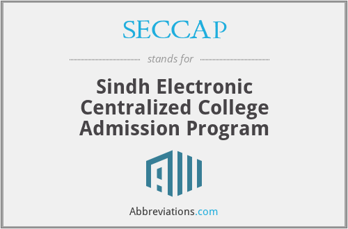 SECCAP - Sindh Electronic Centralized College Admission Program
