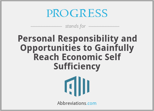 What does PROGRESS stand for?