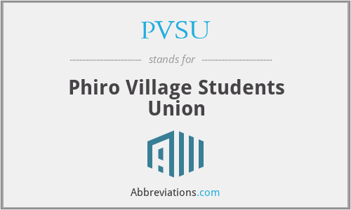 PVSU - Phiro Village Students Union