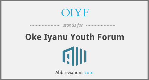 What does OIYF stand for?