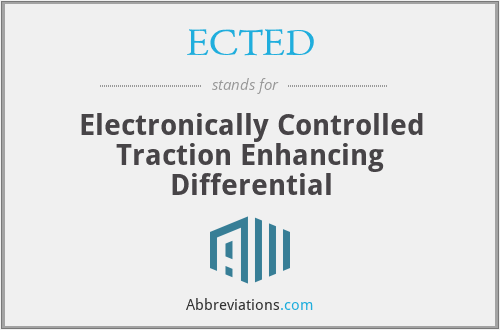 What does ECTED stand for?