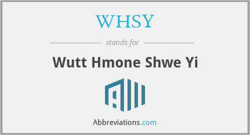 What does WHSY stand for?